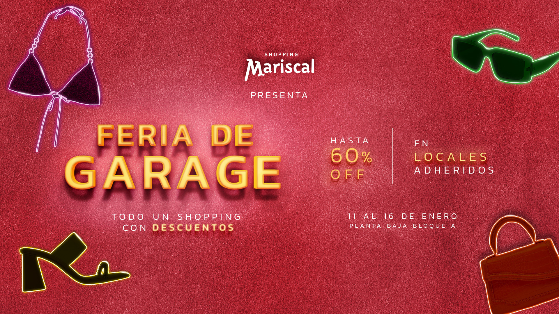 Shopping Mariscal - Llega la Feria de Garage del Shopping Mariscal